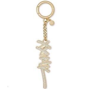 Michael Kors | Accessories | Authentic Mk Gold Tone Xxmk Bag Charm ...